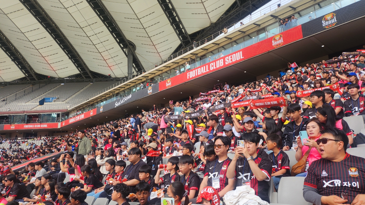 당진시, GS EPS와 함께 돌봄 아동 210여 명 초청해 ‘K리그 축구 경기 관람’ 행사 진행